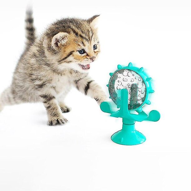 Cat toys cat interactive toy windmill cats food leaker products for pet ...