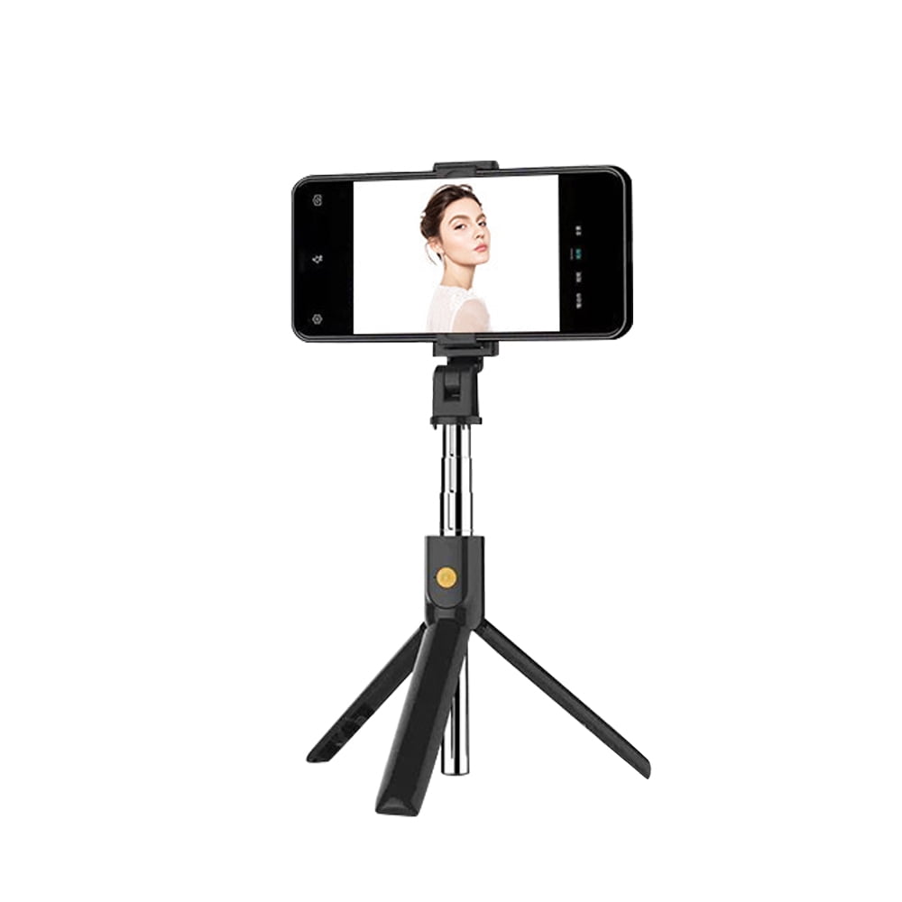 5 Section Extendable Phone Selfie Stick Integrated Tabletop Tripod With