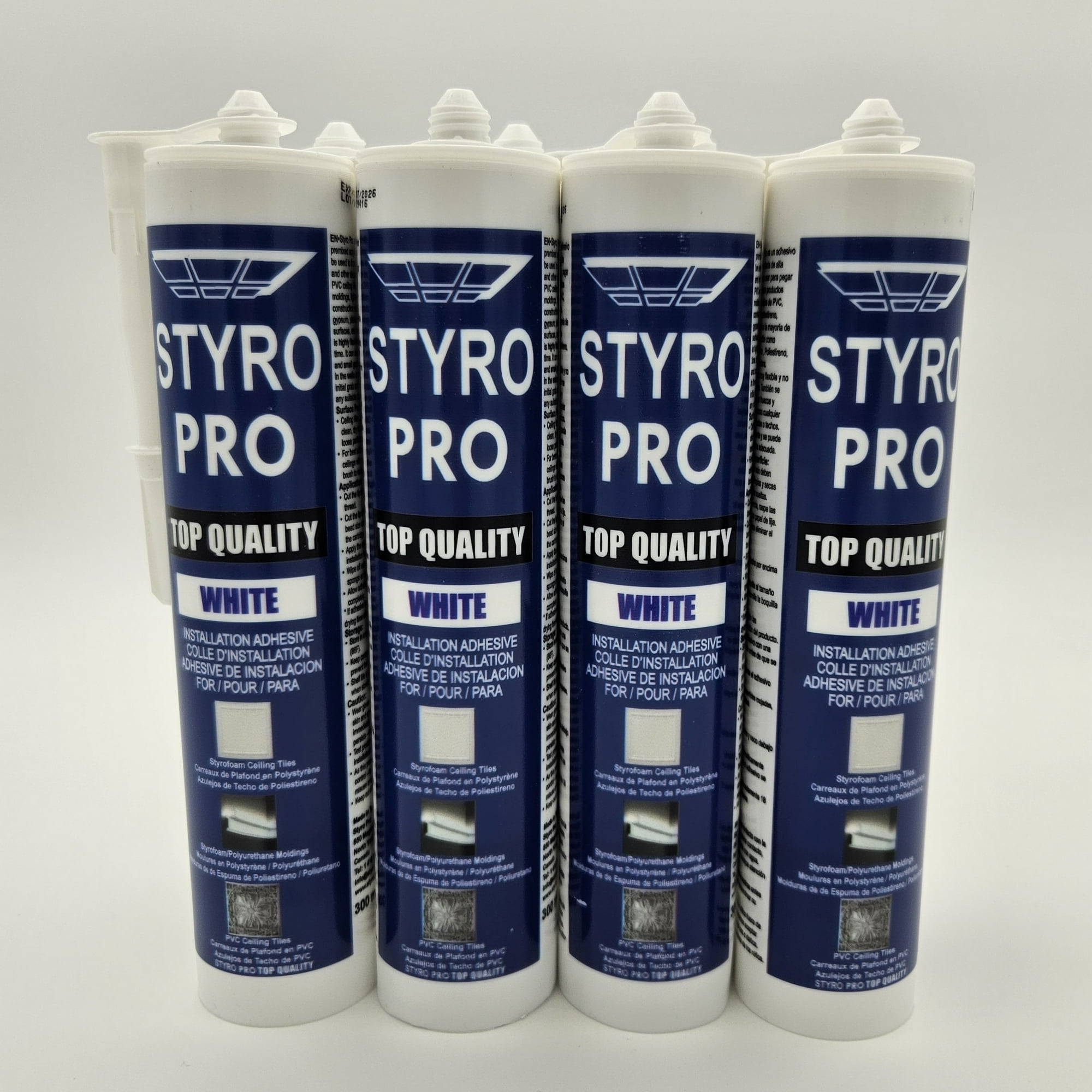 Click here for Styro Pro Adhesive  Pack Of 4 9.5 Oz prices