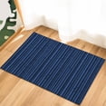 Doormat Navy Blue Tree Forest Doormats Entrance Door Rug Leaves ...