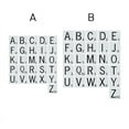 26Pcs/set Reusable Scrabble Style Tile Stencil Letters Stencil Template ...
