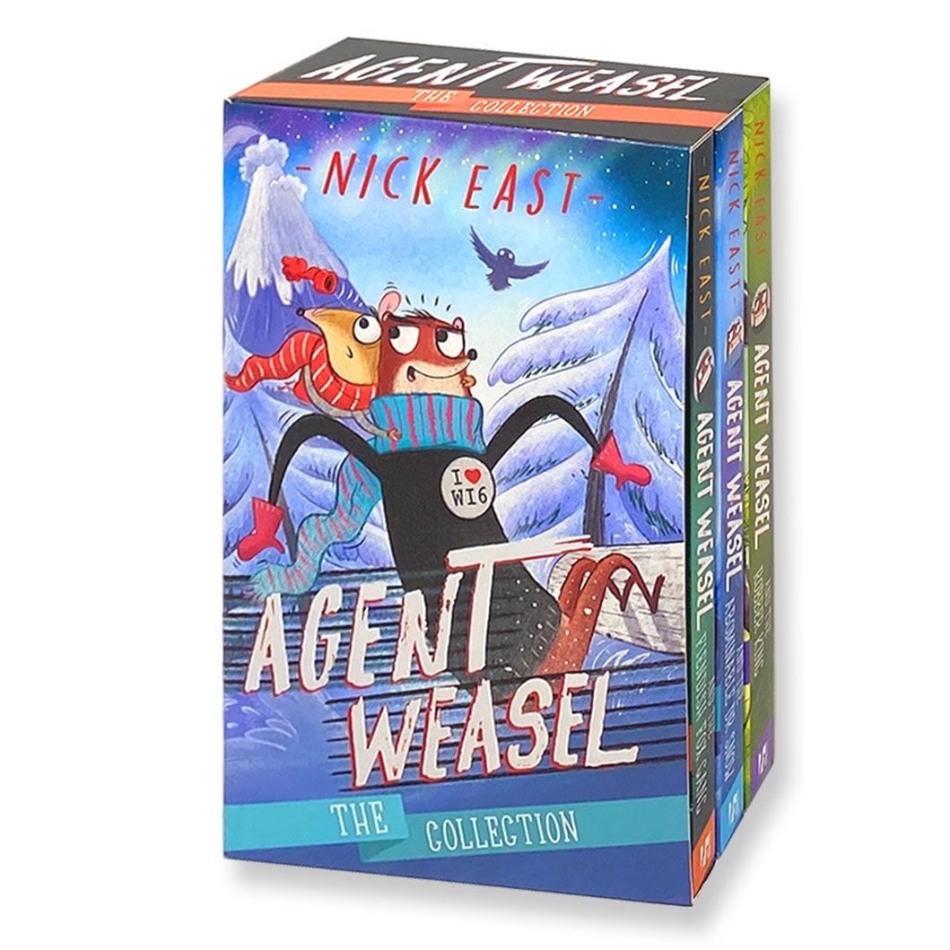 Agent Weasel Series 3 Books Collection Set By Nick East - Walmart.com