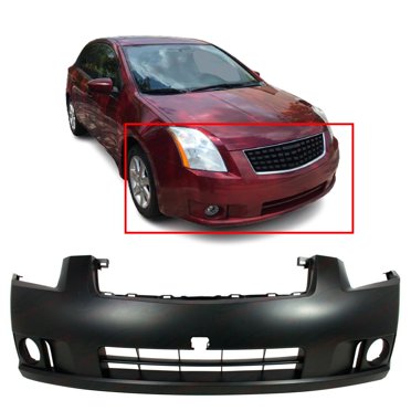 Bumper Cover For 2000-2003 Nissan Sentra Sedan Front F20225M125 ...