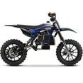 MotoTec Thunder 50cc 2-Stroke Gas Powered Youth Mini Dirt Bike, Blue - Walmart.com