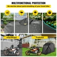 VEVORbrand Motorcycle Cover 600D Motorcycle Tent Oxford Material ...