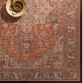Mark&Day Washable Area Rugs, 8x10 Vernon Hills Traditional Burnt Orange ...