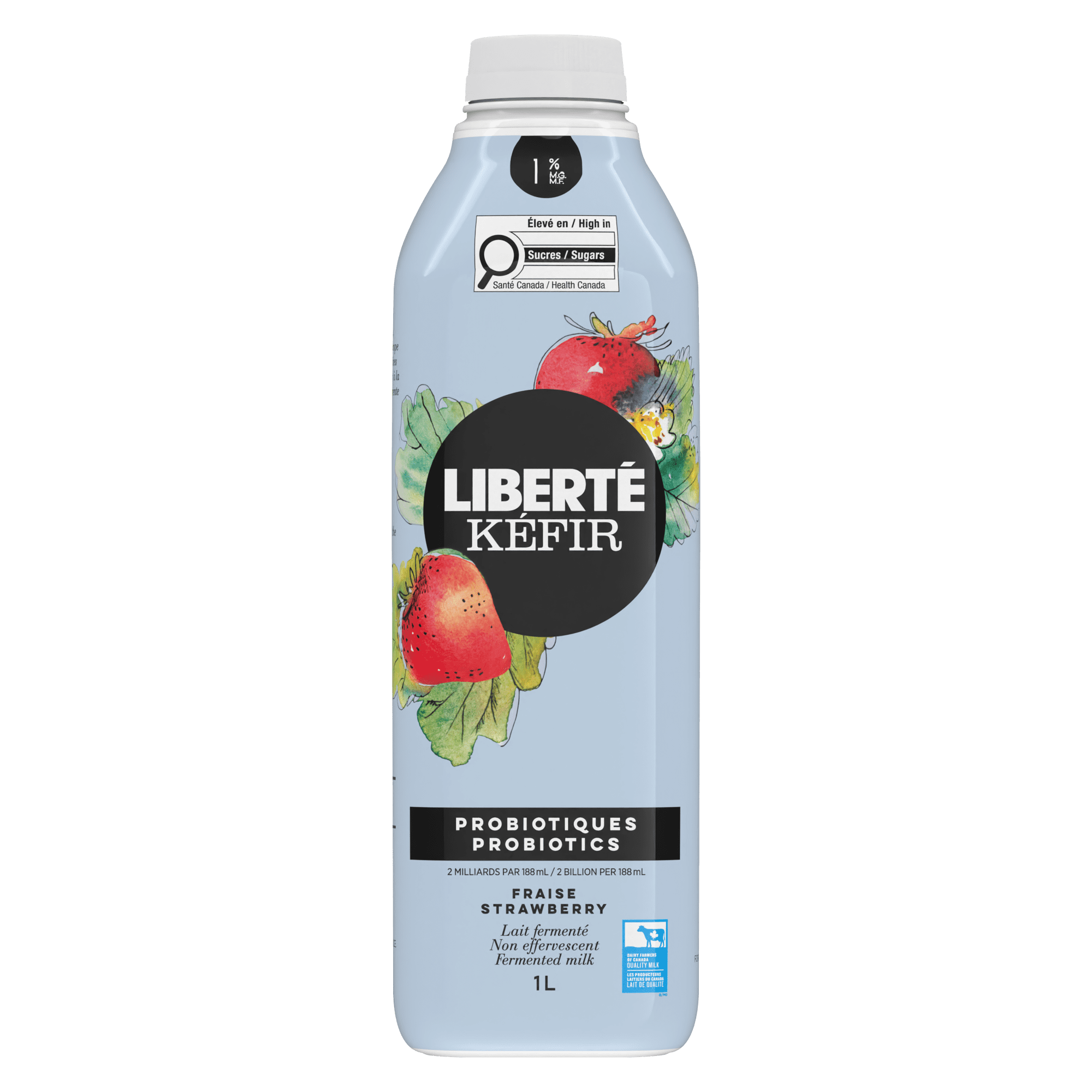 Click here for Liberté 1 Kefir  Strawberry  1 L 1 L prices