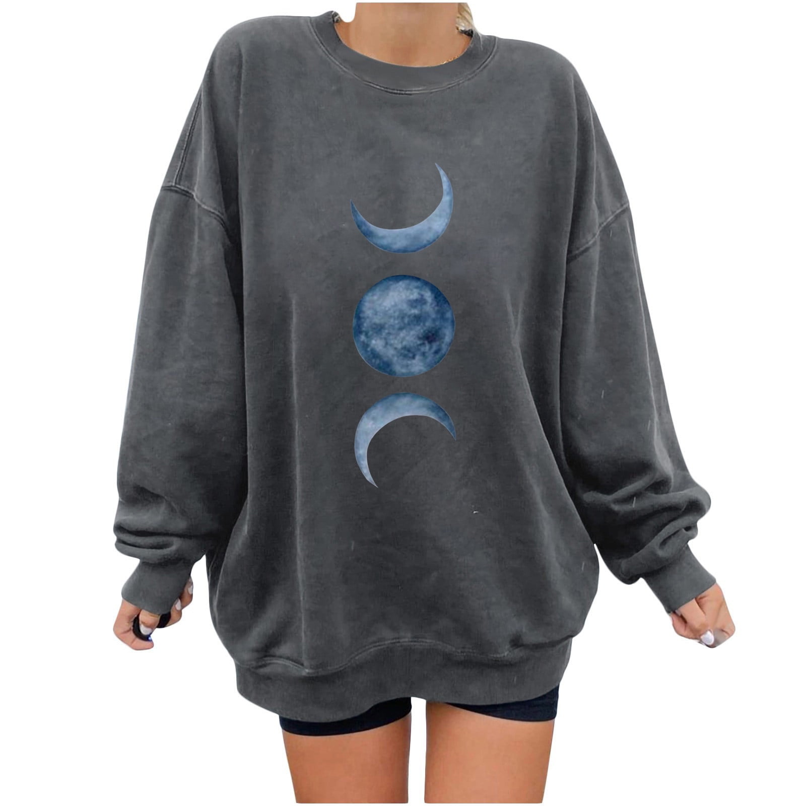 Click here for Tsadfhji Women Tops Summer Womens Moon Casual Prin... prices