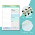 To Do List Notepad, 5.8x8.2" Daily Planner Notepad with 60 Sheets ...