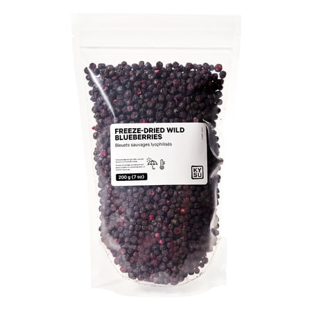 Freeze-dried wild blueberries - 200 g (7oz) - Walmart.ca