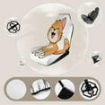 Cute Cartoon Cat Yawning Car Seat Covers Front Seats Universal Fit for ...