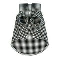 Pet Clothes Pet Clothes Dog Plaid Shirt for Small Dogs Comfortable ...