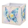 Foldable Open Top Cube Storage Basket Fabric Organizer for Clothes Toys ...