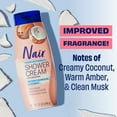 Nair Sensitive Shower Cream Hair Remover with Coconut Oil & Vitamin E ...