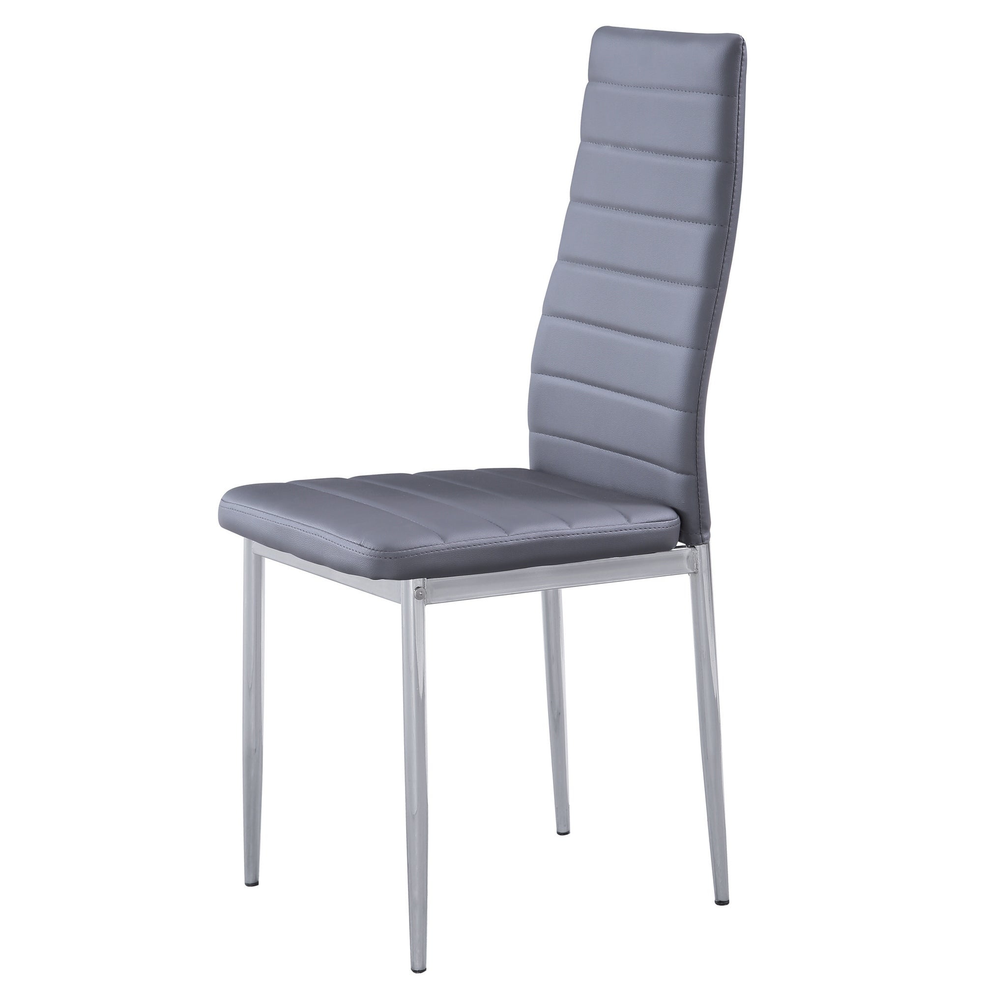 Titanic Furniture Saturn Modern Faux Leather Chair with Stiching Lines ...