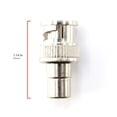 ASIASN-RCA and BNC Coaxial Adapter - BNC Male to RCA Female Connector ...