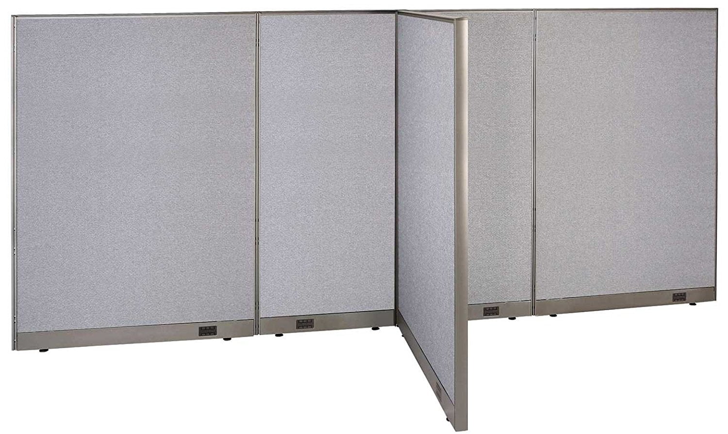 GOF T-Shaped Freestanding Partition 48d x 156w x 72h / Office, Room ...