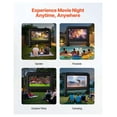 16FT Inflatable Movie Screen - Portable Projector Screen for Outdoor ...