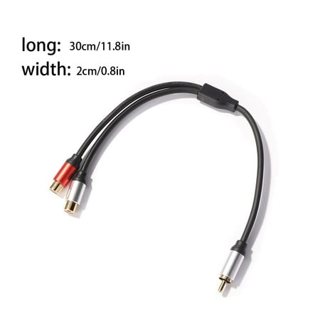 RCA Male to Female Cable Professional Adapter Device Sound Female Audio ...