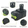 18V Replacement Battery For Tools 10 Cell Lithium Ion Battery Pack ...