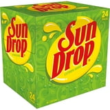 Sun Drop Citrus Soda Pop, 12 fl oz, 24 Pack Cans - Walmart.com