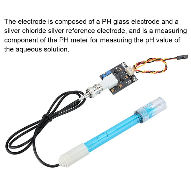 Analog PH Meter Kit,Digital PH Meter,PH Sensor Module + PH Electrode ...