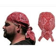 CTM Cotton Unlined Paisley Biker Do Rag Cap (Men) - Walmart.com
