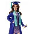 Barbie Graduation Day Cap & Gown Doll, Brunette Hair - Walmart.com