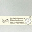 Core'dinations Glitter Silk Cardstock 12"X12"-Silver Mist - Walmart.com