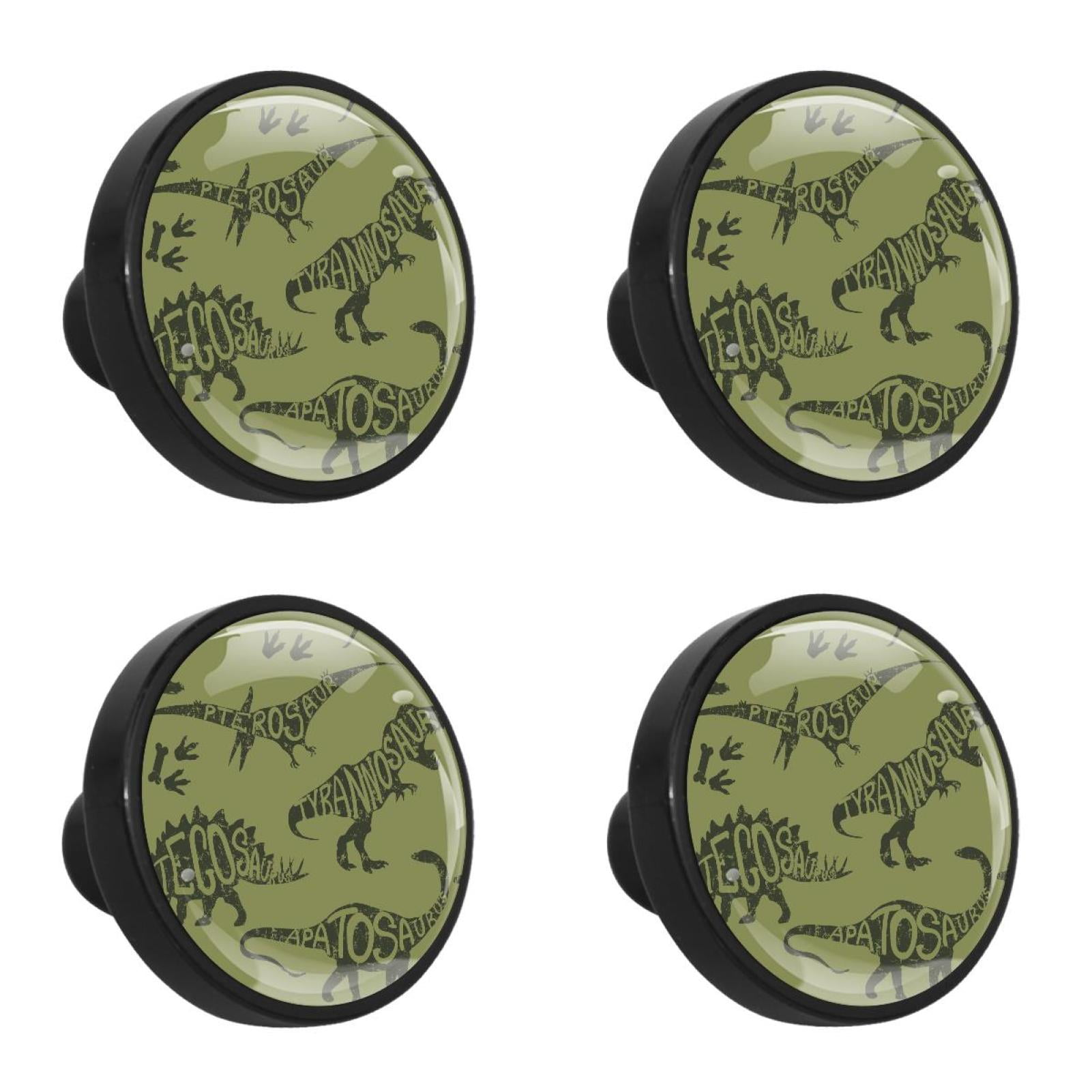 4 Pcs Dinosaur Knobs for Kitchen Cabinet Cupboard Dresser Bookcase ...