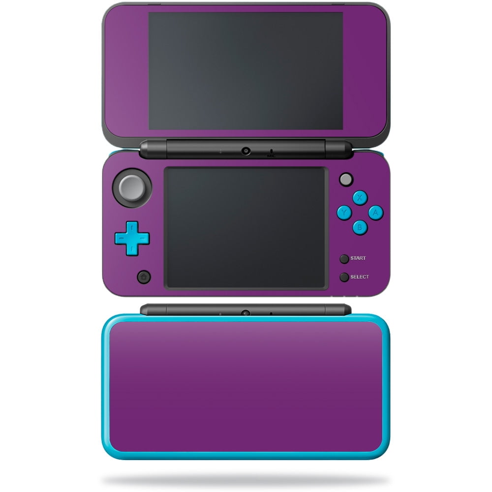 Skin Decal Wrap Compatible With Nintendo New 2DS XL Solid Purple ...