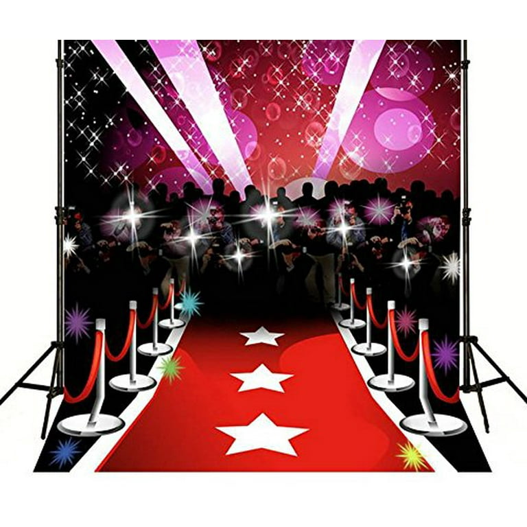 Red Carpet Paparazzi Backdrop