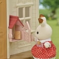 Calico Critters Red Roof Cozy Cottage, Miniature Village Dollhouse with ...