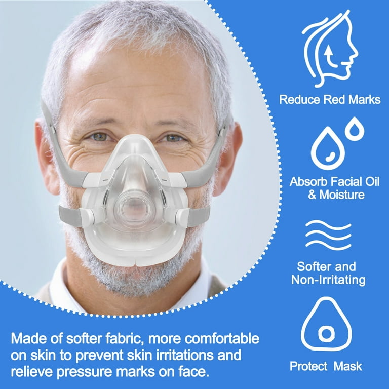 30PCS Full Face Mask Liners For Resmed AirFit F20 Prevent, 48% OFF