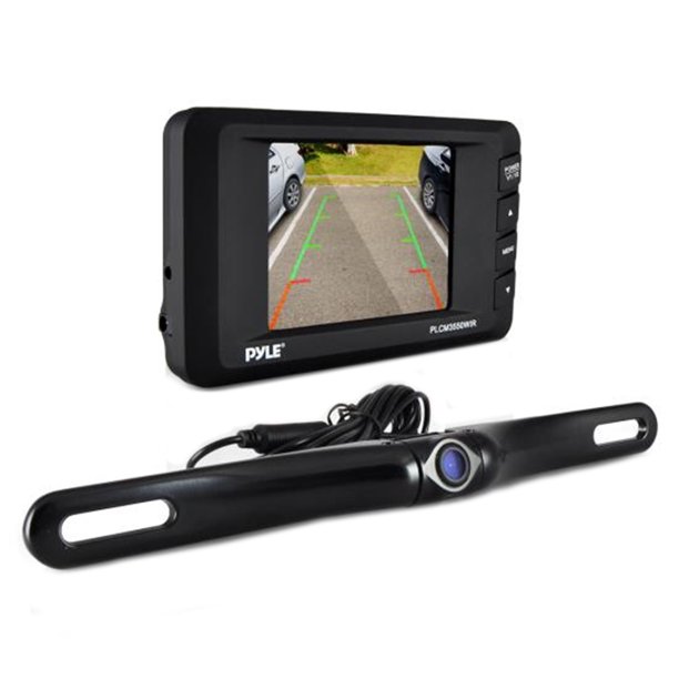 Wireless Rear View Back-up Camera and Monitor Parking/Reverse Assist ...
