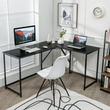 Costway 58''x 47'' L Shaped Corner Computer Desk Home Office ...