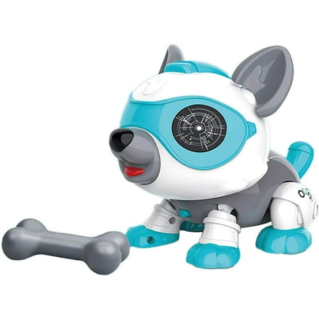 Robot Dog Toy, Children's Smart , Electronic Pet Puppy With Bone ...