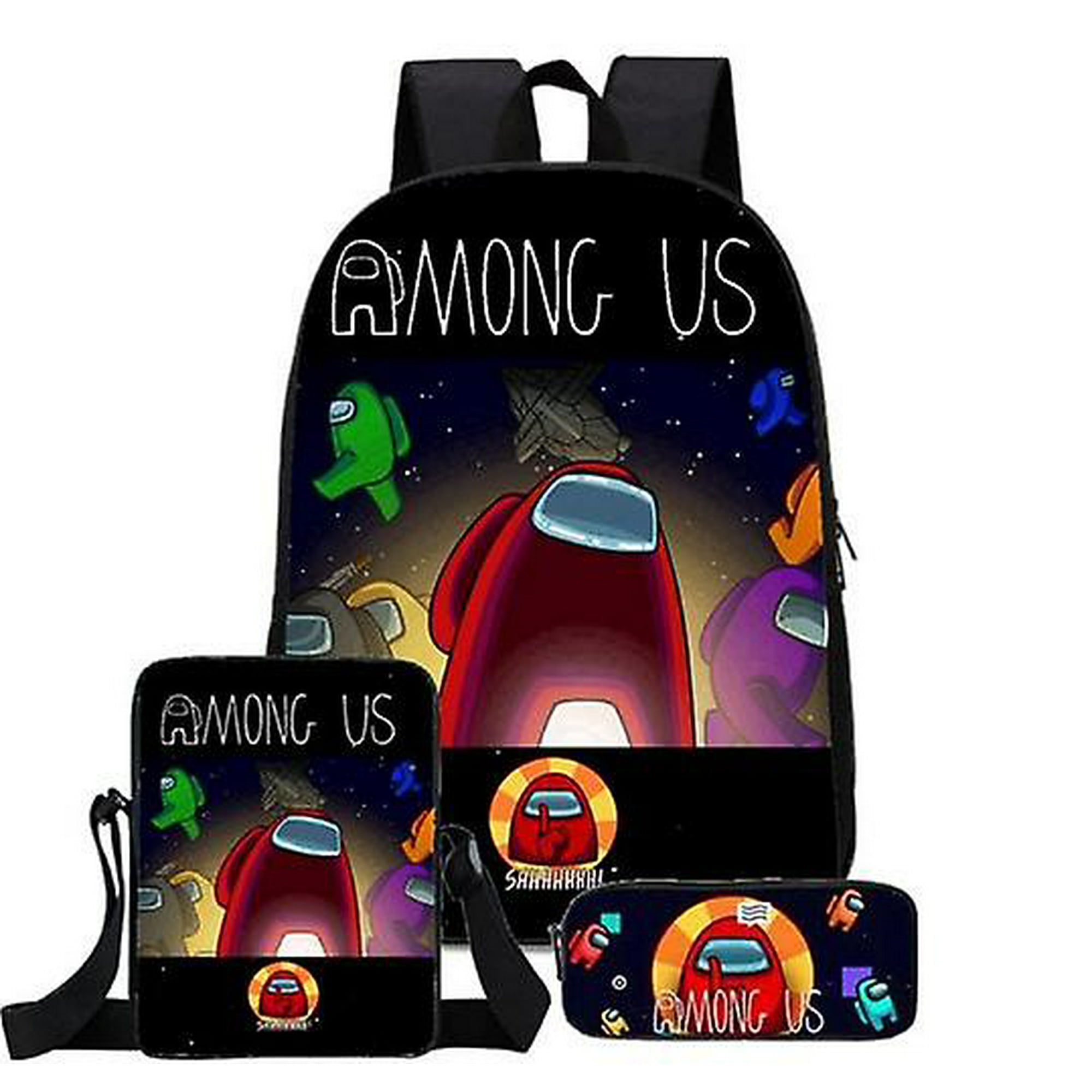 Among Us Backpack UK | Among Us Game Backpack Kids Rucksack Crewmate ...