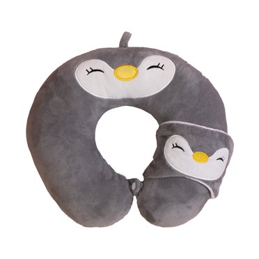 DolliBu Green Sea Turtle Plush Neck Pillow - Soft Travel Neck Pillow ...