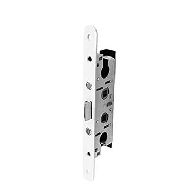 Larson Brushed Nickel Mortise Hardware Kit With Key And Deadbolt For ...