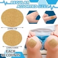 100 pieces of plasters - Soft fabric adhesive knuckle fingertip ...
