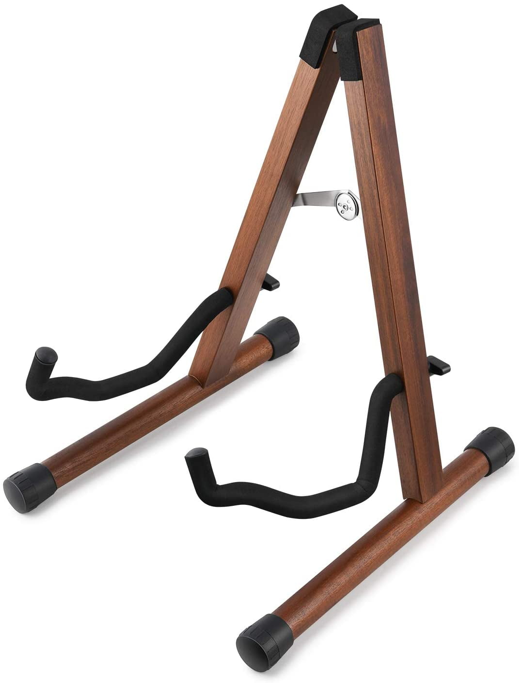 Donner Wood Guitar Stand, Acoustic Electric Guitar Floor Stand, A Frame ...
