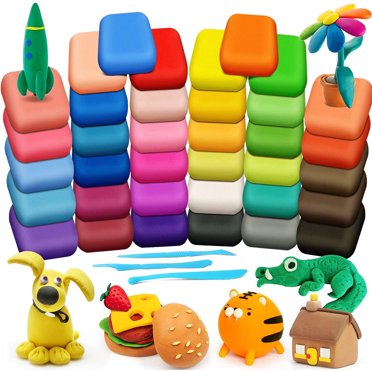 Fashion Angels 100% Extra Small Mini Clay Kit | 10 Tiny Food Clay Kits ...