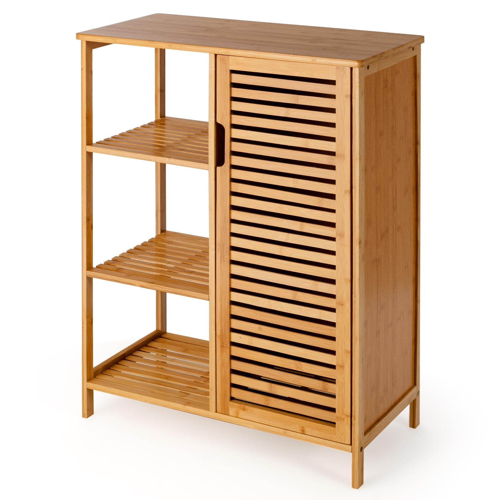 Click here for Giantex Bamboo Bathroom Floor Cabinet  Storage Fre... prices