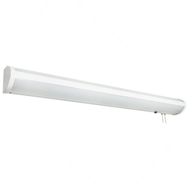 2 Pack 4FT 40W 3CCT Dimmable Anti-Glare Optical Lens Linear Light ...