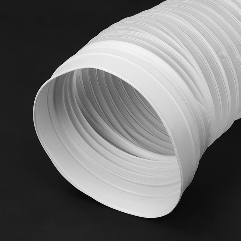 150cm 5'' Dia Flexible Portable Exhaust PVC Tube Fits Air Conditioner ...