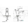 Ultra Faucets UF34120 Single Handle Chrome Lavatory Faucet with Pop-Up ...