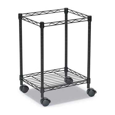 Advantus 2-Drawer Mobile Office Organizer with Rolling Wheels, Black ...