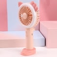 Bklubk Summer USB Fan, Cute Cats Handheld Folding Mini Fan Cartoons ...