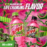 Mountain Dew Major Melon Zero Sugar Watermelon Citrus Soda, 12 oz, 12 ...